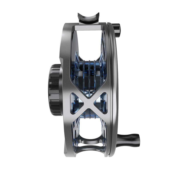 Lock Fly Reel System Blue & Black