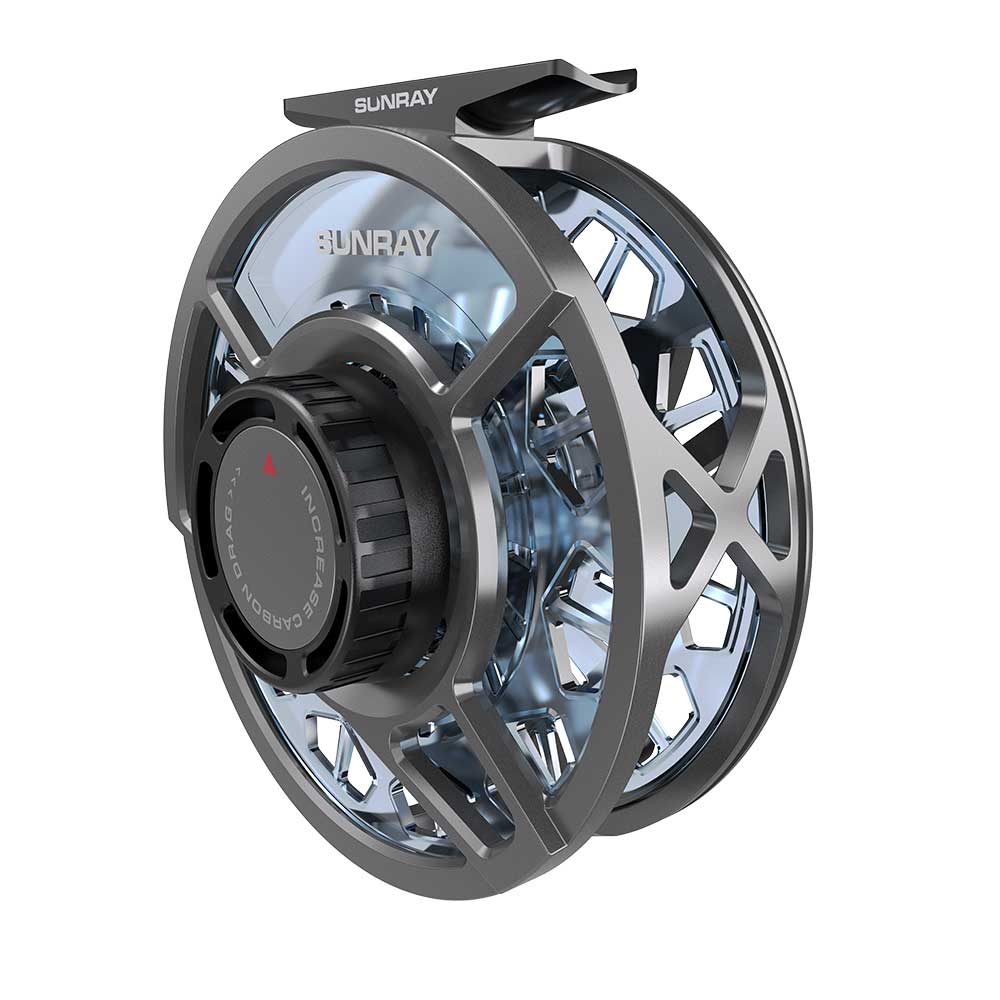 Lock Fly Reel System Blue & Black – Finner